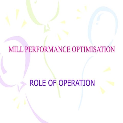 MILL performance.ppt