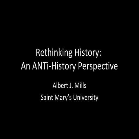 Rethinking History | PPT