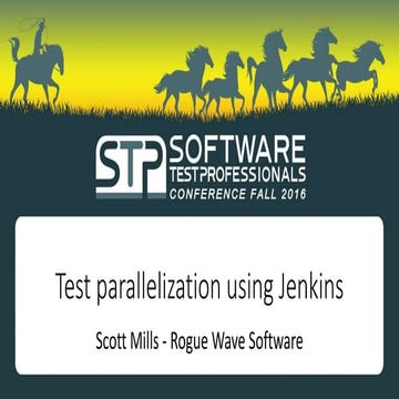 Test Parallelization Using Jenkins Ppt 