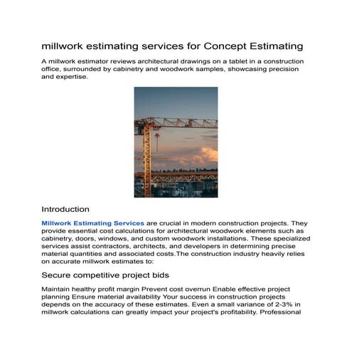 millwork estimating services for Concept Estimating.pdf