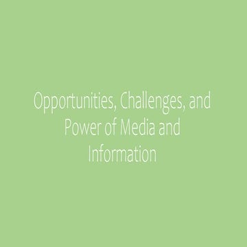 MIL MODULE9.pptx | Social Networking | Internet