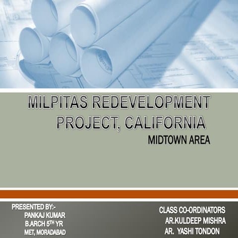 Milpitas redevelopment case study, | PPT