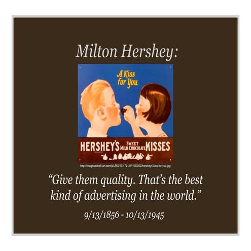 Milton Hershey | PDF