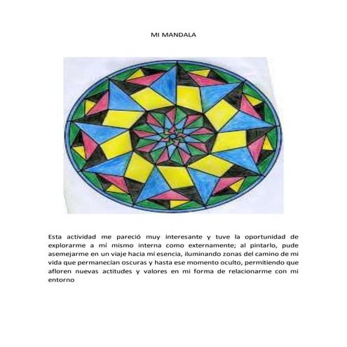Mi mandala | DOCX