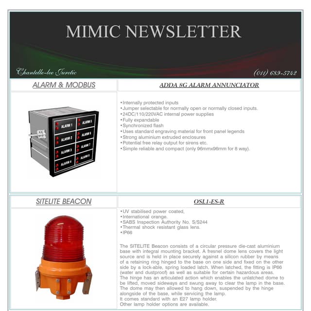 Mimic Group News | PDF
