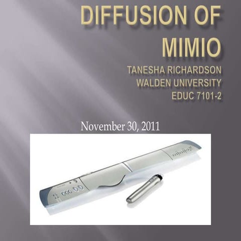 Mimio Presentation | PPT