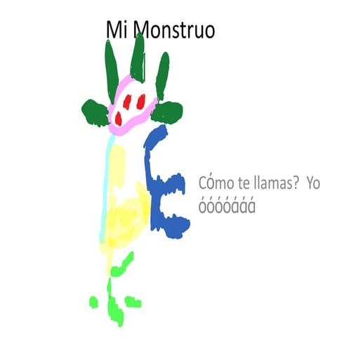 Mi monstruo | PPTX