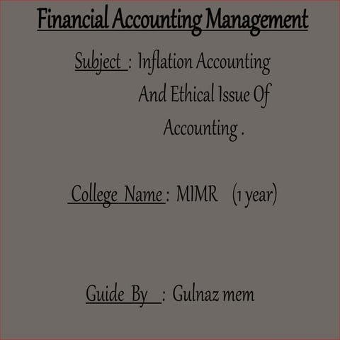 Mimr college finance | PPT
