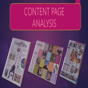 Double page analysis | PPTX