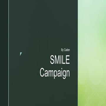 Mind Campaign | PPT
