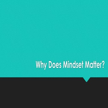 Growth mindset presentation | PPT