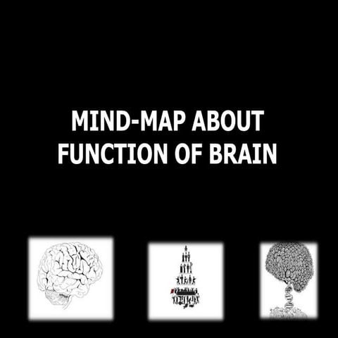 Mind map about function of brain | PPTX | Games and Puzzles | Hobbies ...