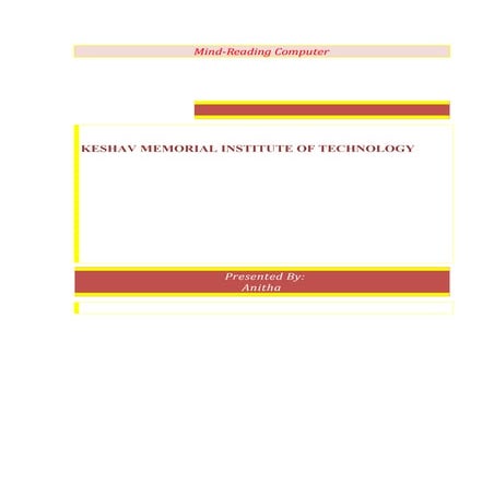 Mind reading-computer | DOC