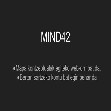 Mind42 | PPT