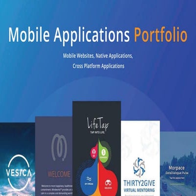 Mindbowser mobile app portfolio | PPT