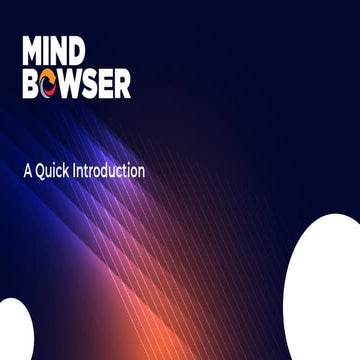 Mindbowser Infosolutions Portfolio - 2019 | PDF
