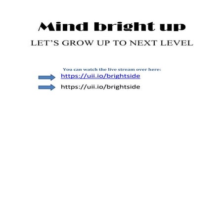 Mind bright up | PDF