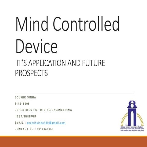 Mind control device | PPTX