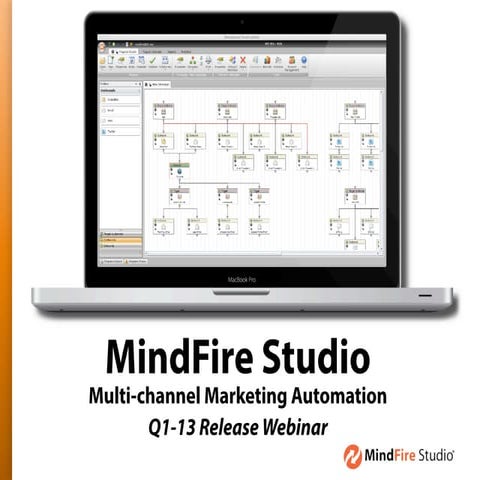 See the New Features in MindFire Studio Marketing Automation Platform | PPT