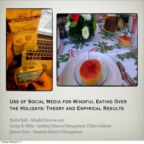 Mindful Eating Exploratory Study | PPT