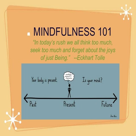 Mindfulness 101 | PPTX | Brain and Nervous System Disorders | Diseases ...