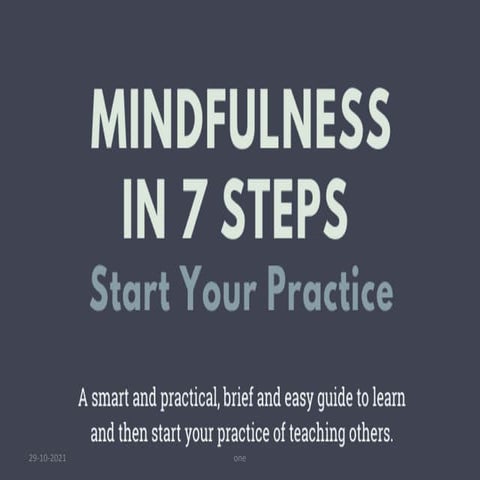Mindfulness | PPTX | Wellness | Healthy Living