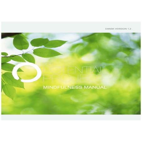Mindfulness manual | PDF
