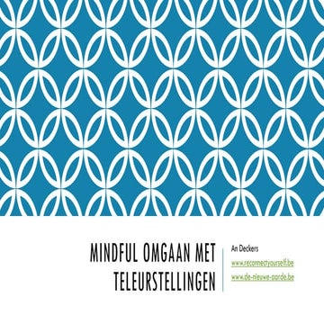 Mindful omgaan met teleurstellingen | PDF