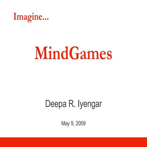 Mind Games | PPT