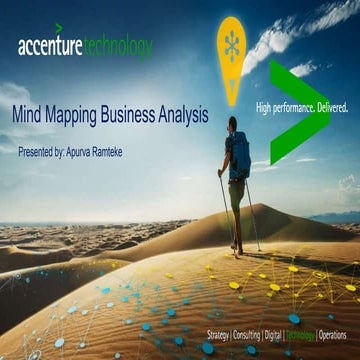 Mind mapping in Business Analysis | PPTX | Technology & Computing