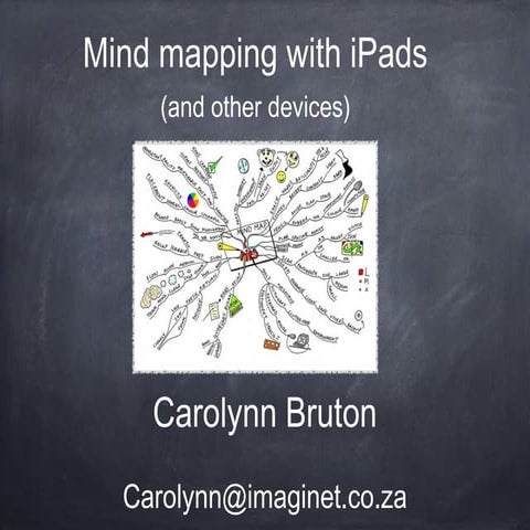 Mind mapping on your i pad | PPT