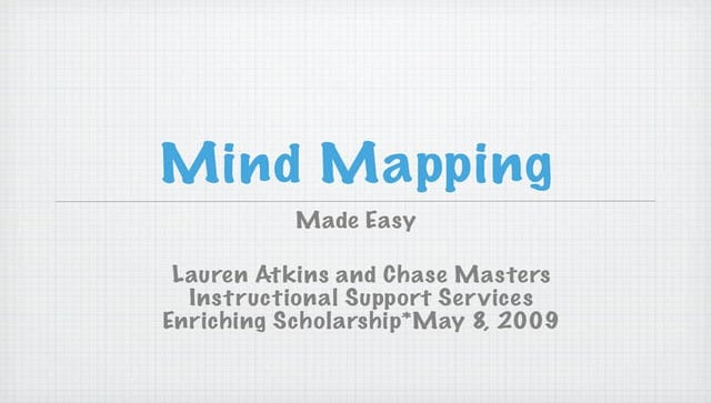An Overview of Concept Mapping | PPT