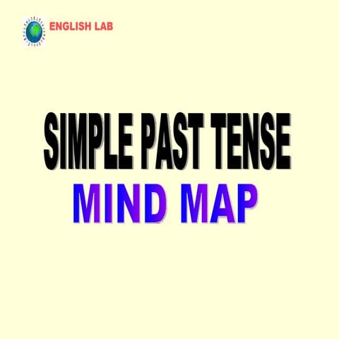 Mind map Simple Past | PPT