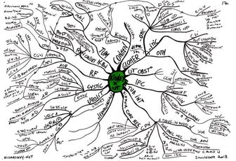 Mind maps pathology skin | PPT