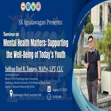 Mind Matters Mental Health Presentation in Soft Textured Illustration.pptx