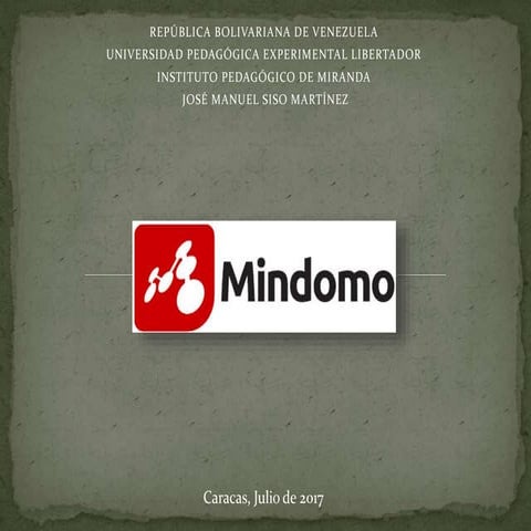 Tutorial mindomo | PPT