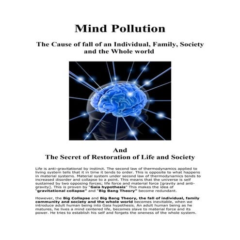 Mind pollution | DOC