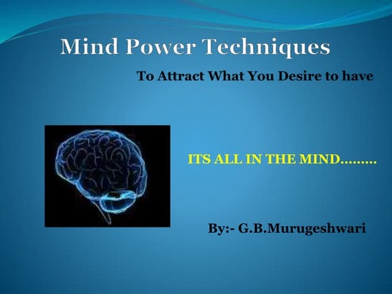 Book review - Power of your subconscious mind | PPT