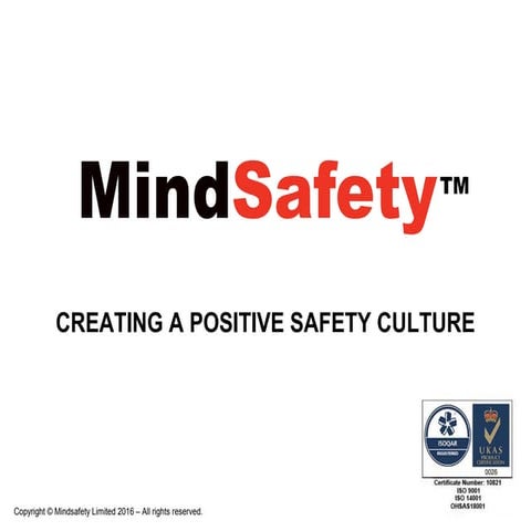 MindSafety Behavioural Training Power Point - 2016 | PPS