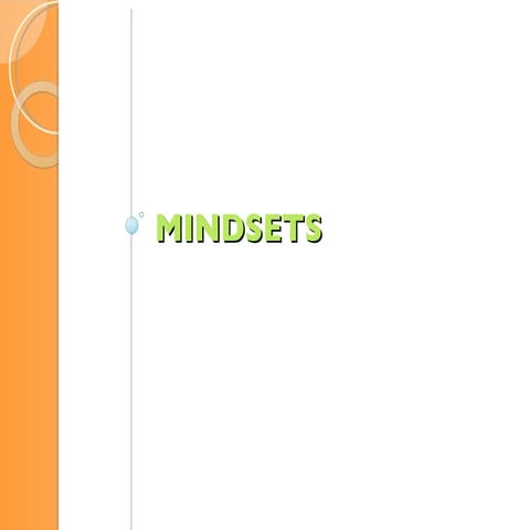 Mindsets | PPT