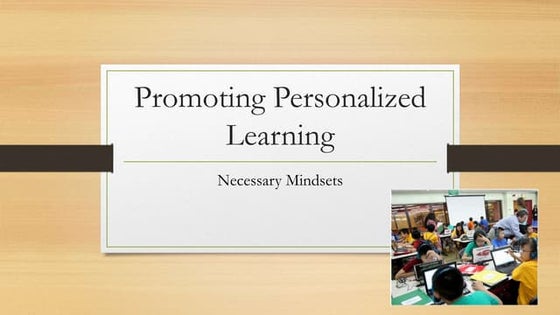 Personalized Learning | PPT