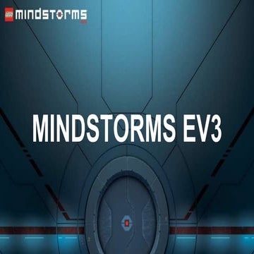 LEGO Mindstorms EV3 | PPT