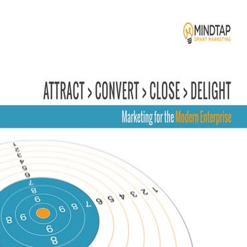 Attract, Convert, Close, Delight: Marketing for the Modern Enterprise | PDF