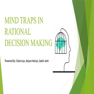 MIND TRAP in rational decision making.pptx