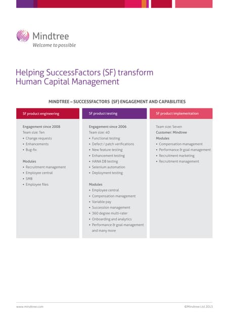 Sap successfactors continuous performance management Online training | PPT