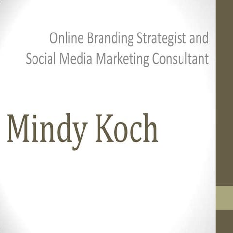 Mindy Koch SMAcademy | PPT
