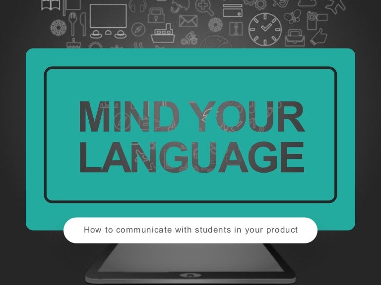 Mind your language - iheartbuilding