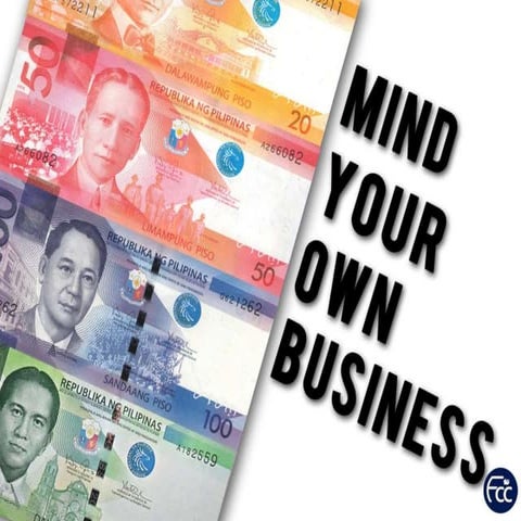 MIND YOUR OWN BUSINESS # 1 - PTR. RICHARD NILLO - 4PM AFTERNOON SERVICE ...