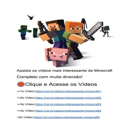 Vídeos interessante do Minecraft.pdf