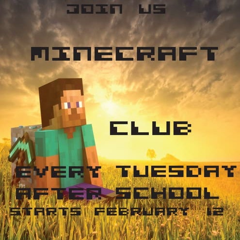 Join Us For Minecraft Club | PDF